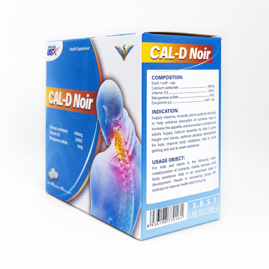 Cal-D Noir – Audace Pharma